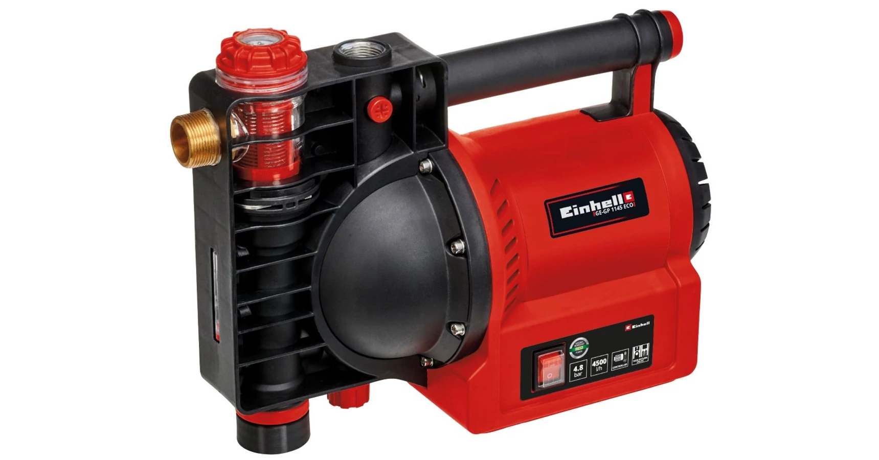 Einhell GE-GP 1145 ECO kerti szivattyú, 1.1kW, 4.8bar, 33.3mm